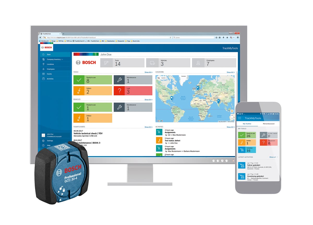„TrackMyTools“ von Bosch bietet neue Funktionen - handwerk magazin