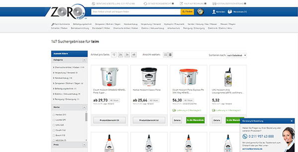 Zoro Tools: Neuer Anstrich für den Onlineshop - handwerk magazin