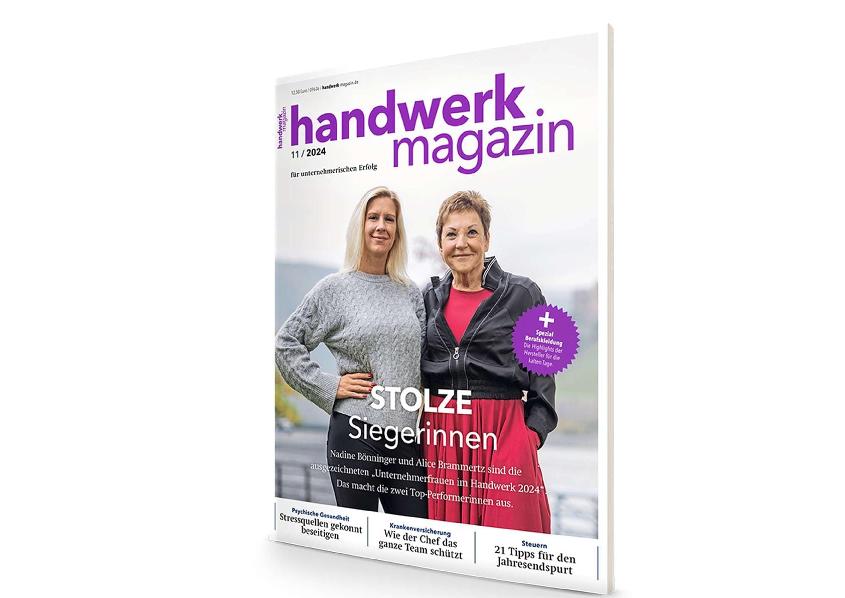 handwerk magazin November-Ausgabe 2024: Stolze Siegerinnen - handwerk ...